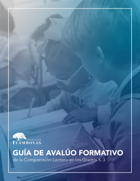 Guía de avalúo formativo de la comprensión lectora en los grados K-3 ...